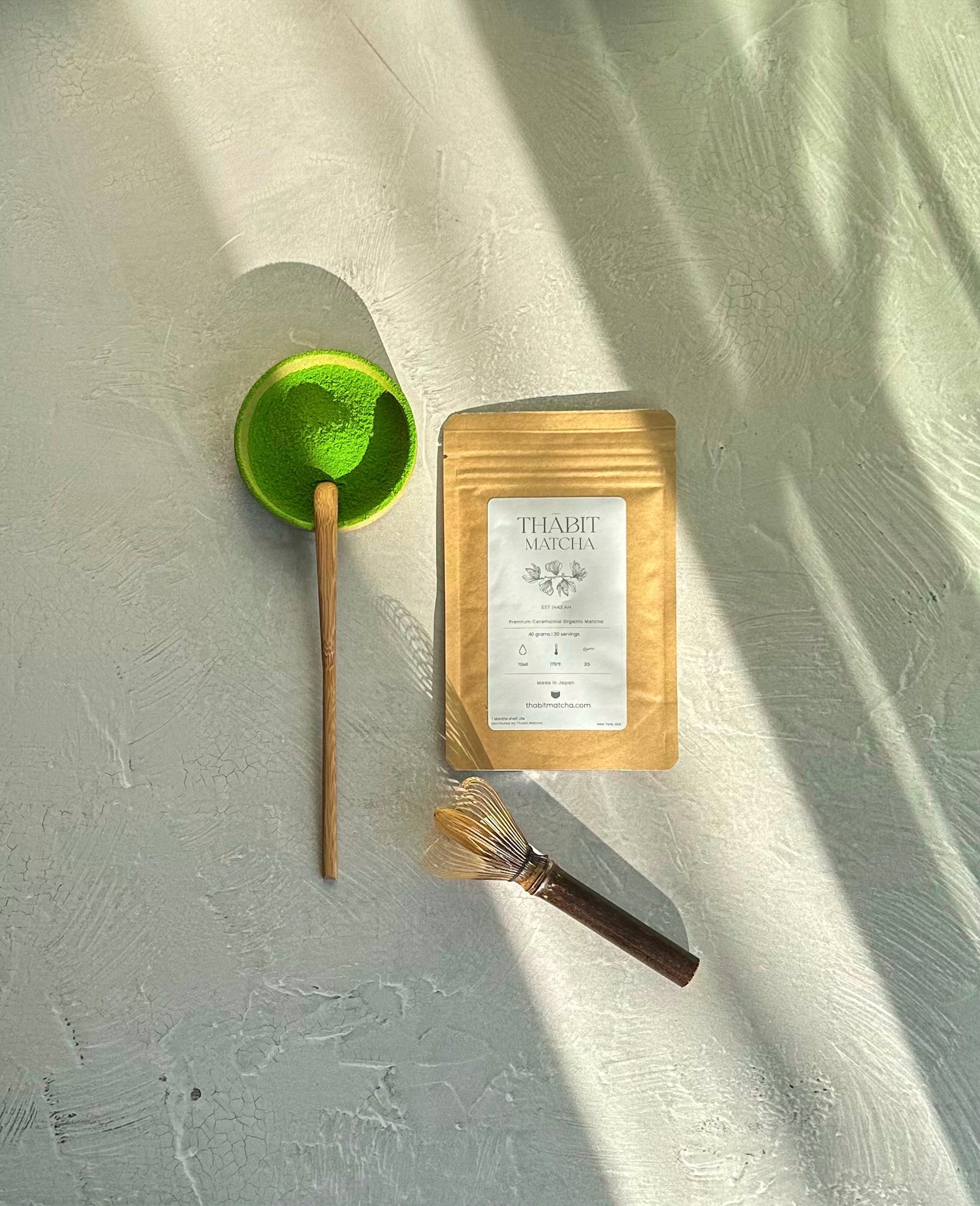Thābit Matcha | Buy Ceremonial Organic Matcha Japanese Tea